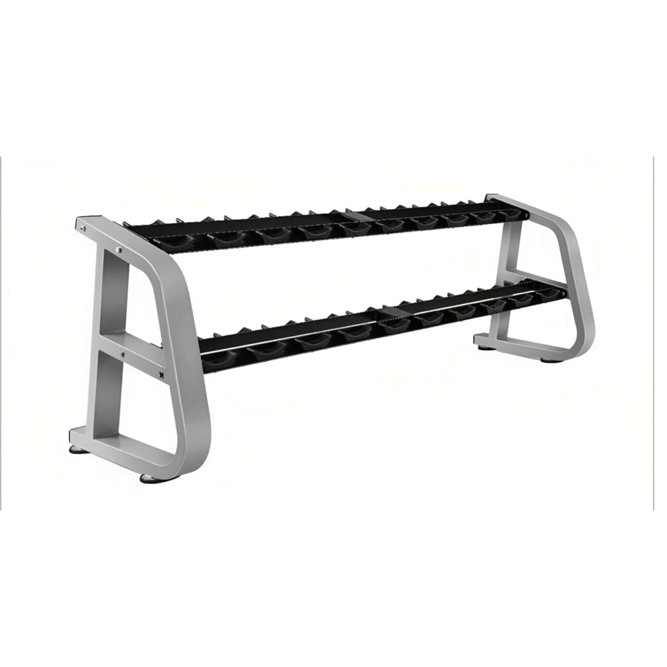 2 Tier Dumbbell Rack Efficient Storage Solution | Life Fit India