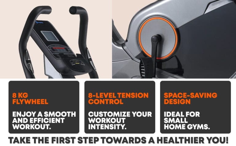 LF-626B Upright Bike for Home use - Life Fit India