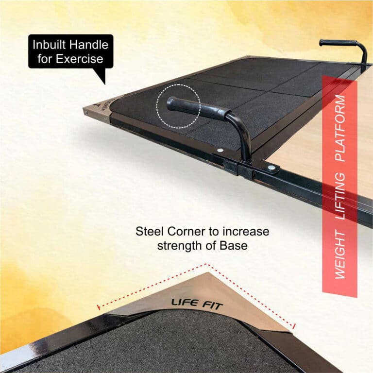 Deadlift Platform | Shock-Absorbing Rubber (8'x4') | Life Fit