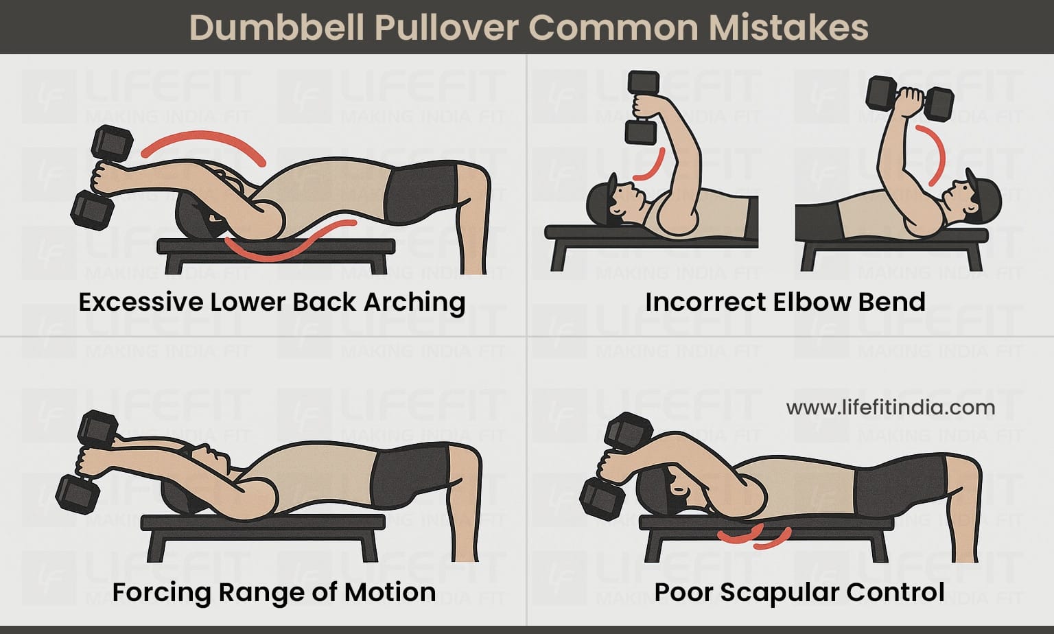 Dumbbell Pullover Exercise: Form, Muscles, Benefits & Mistakes