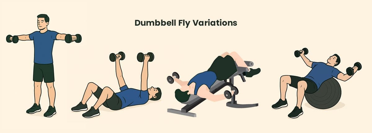 Dumbbell Fly Exercise Guide (Form & Variations) | LIFE FIT